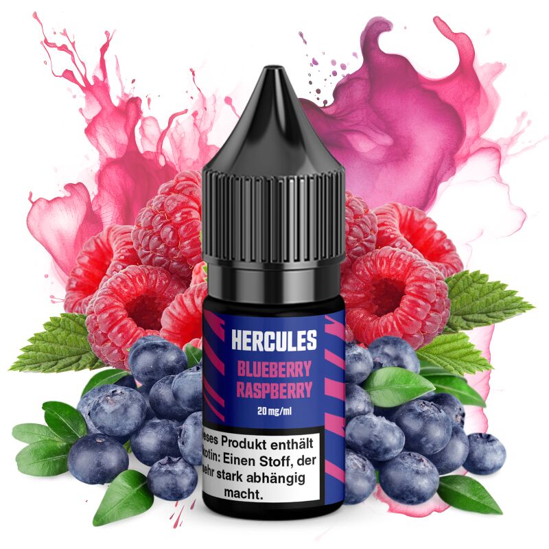 Blaubeere Himbeere Liquid | Hercules Blueberry Raspberry 10 ml 20