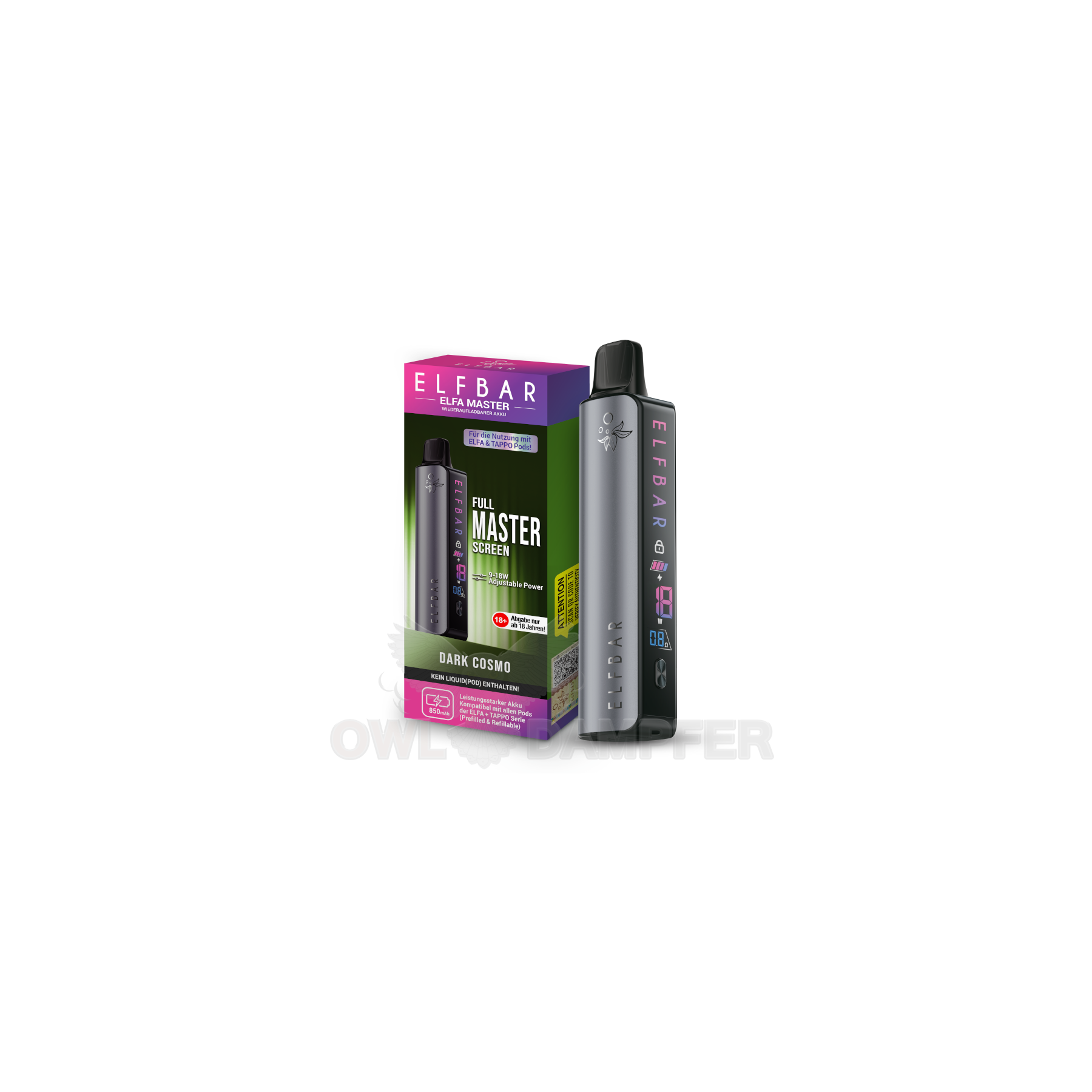 Elfbar Elfa Master Pod Kit Dark Cosmo, 13,95